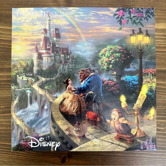Disney | Games | Complete 75 Pc Belle And Beast Puzzle | Poshmark